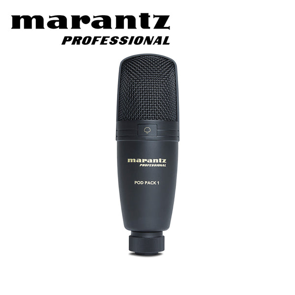 Marantz Pro Pod Pack 1 套裝(USB 電容式錄音室麥克風＋廣播支架+ USB 線) – Mixer Audio